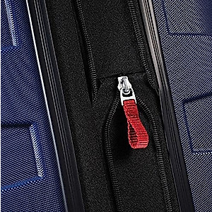 Samsonite Ziplite 3.0, 20in Carry-on, Hardside Spinner Luggage telescoping_handle(Deep Purple)