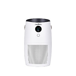 Air Purifier for Small Room HEPA Filter Cleaner:Bedroom Office, Desktop, Portable, Automatic detection of air quality, intelligent adjustment of filtration level Rechargeable Battery Powered