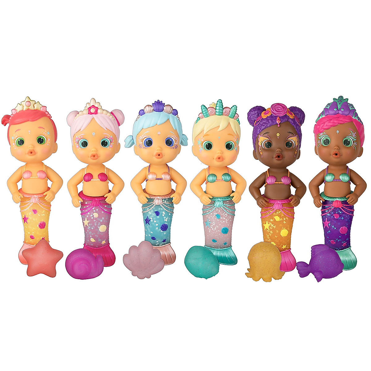 Bloopies Mermaids Sweety - Bath Toy, Multi