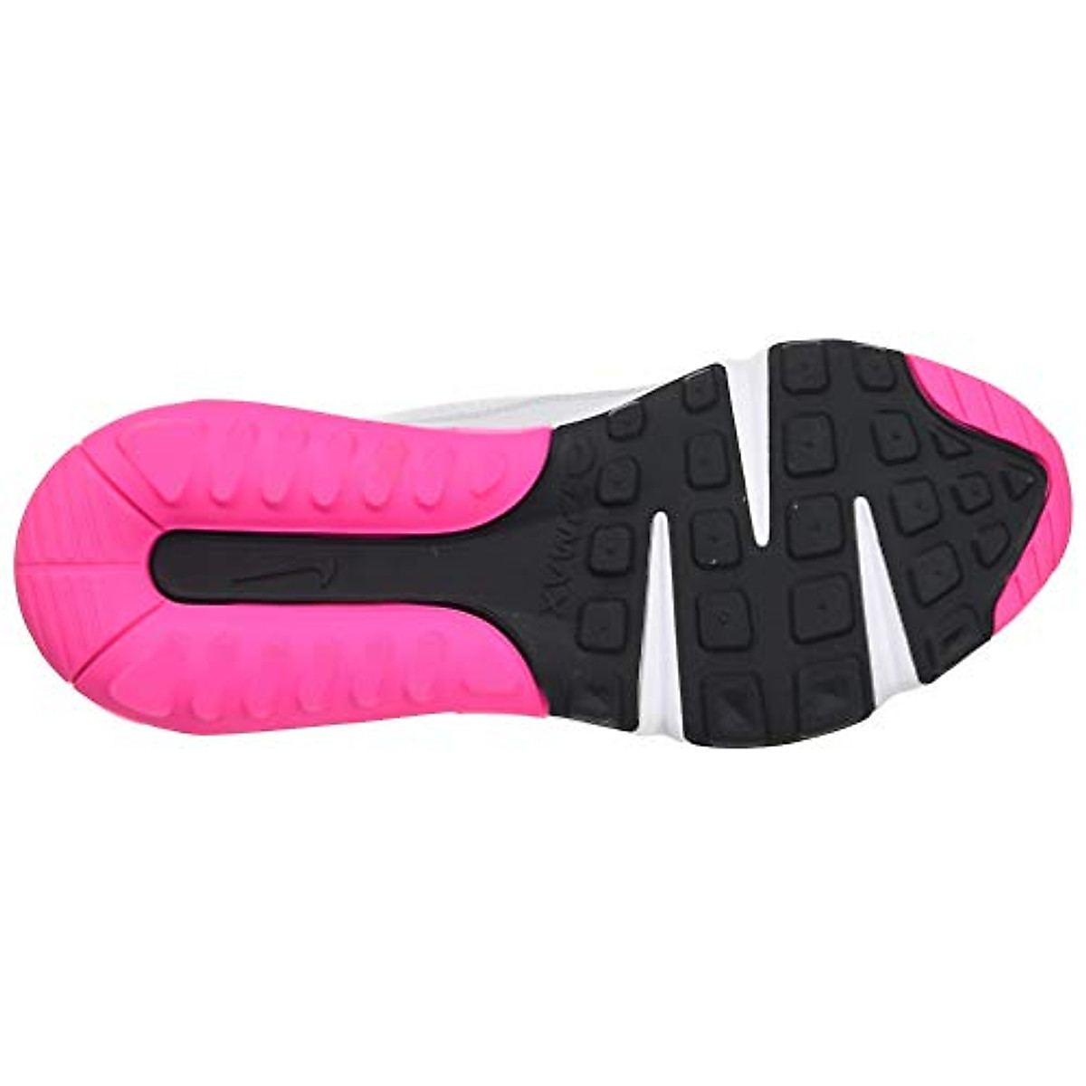 NIKE Women's Running Shoe, White Concord Pink Blast Pure Platinum, 9