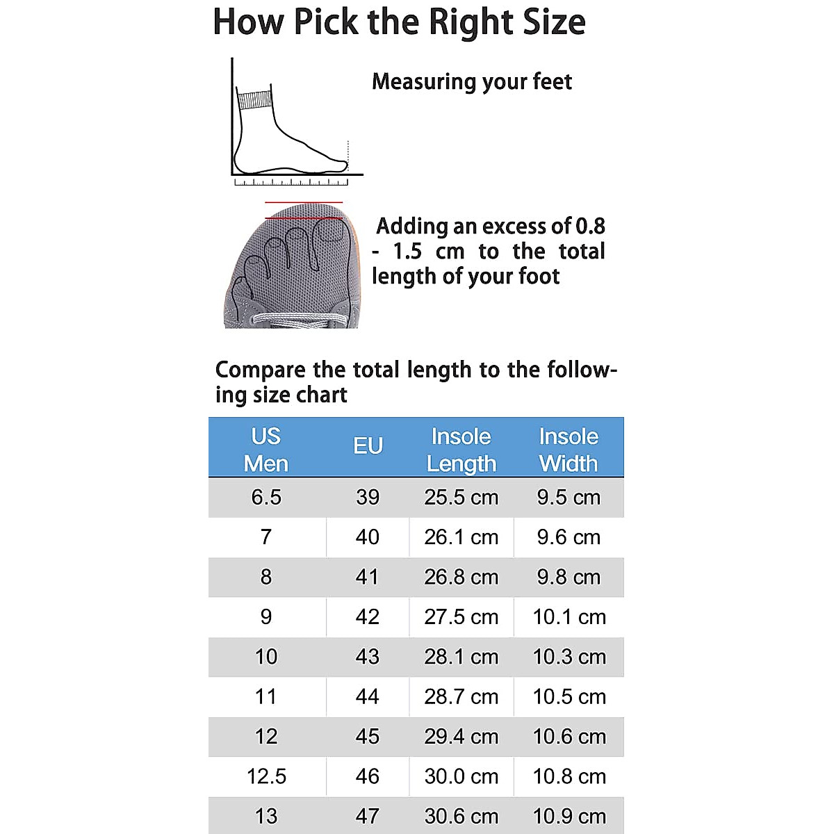 Joomra Men's Barefoot Trail Running Shoes Size 10 Trekking Sports Treadmill Minimal Zero Drop Marathon Cross Trainer Male Gym Workout Sneakers Man Footwear Zapatos para Hombres Grey 43