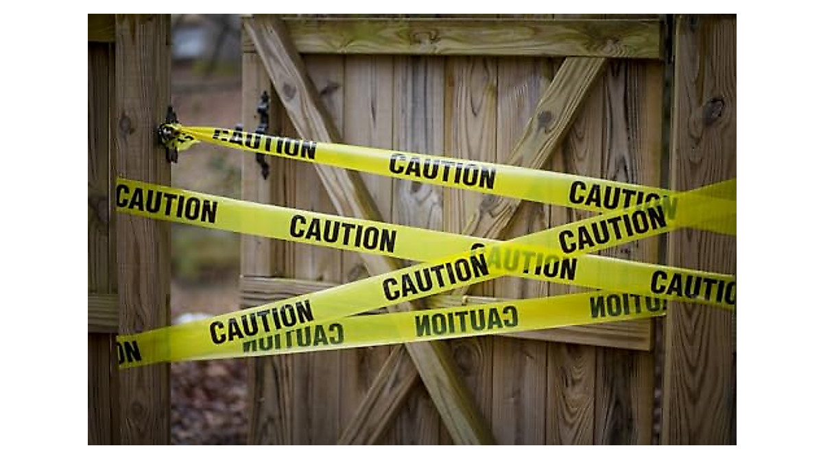 Premium Yellow Caution Tape 1000ft - Safety & Hazard Zones