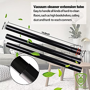 Vacuum Attachments for Shop Vac Accessories 1 1/4 inch & 1 3/8 inch Household Cleaning Kit With Adapter（10 Pcs）