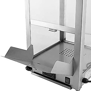 Commercial Grade Nacho Warmer with Scoop Chip Holding Cabinet Countertop