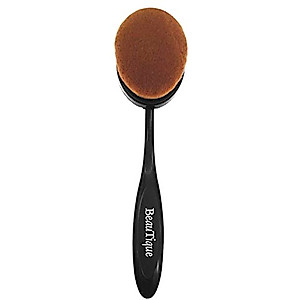 Beautia Oval Makeup Brush 2X Large Size Fast Flawless Application Liquid Cream Powder Foundation
