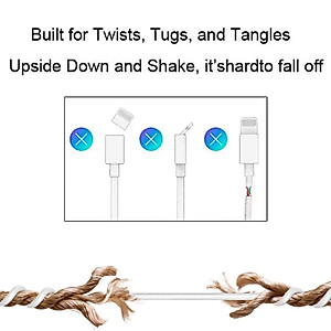 GKW Phone Charger 10ft [MFi Certifed] Fast Charging, USB C to L Cable 10-ft Long Cord 20W PD Wall Chargers Block Plug for Phone 14 Plus/13/12/11 Pro Max/Mini/Xs Max/XR/X/8