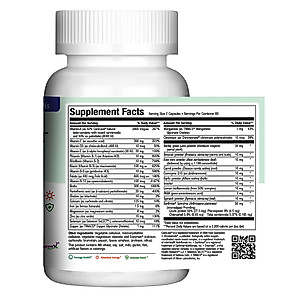 Maxi Health Teen Supreme HIS Vitamins for Teen Boys (120) - Teen Multivitamin for Young Men Ages 12 17 - Daily Teen Vitamins for Height Growth, Nutrition, Energy, Antioxidants & Teen Boy Needs