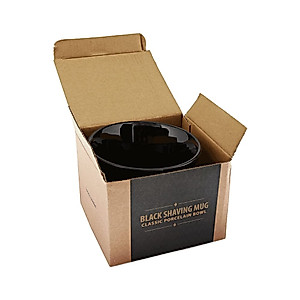 Suavecito Premium Blends Shave Mug Black Men's Grooming Supply