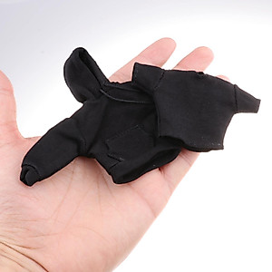 Yiju 3X 1:12 Man's Sweatshirt Outfit,1/12 Scale Figure Doll Clothes,Pants+Hoody Outfit Costume for 6 inch Action Figure Clothes Toy