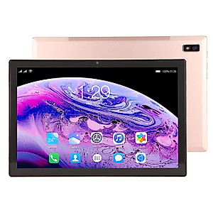 10in Tablet Gaming Tablet,4G Call Tablet for Android11, 6GB 128GB RAM,Front 800w Rear 2000w,Portable Tablet for Kids Friends
