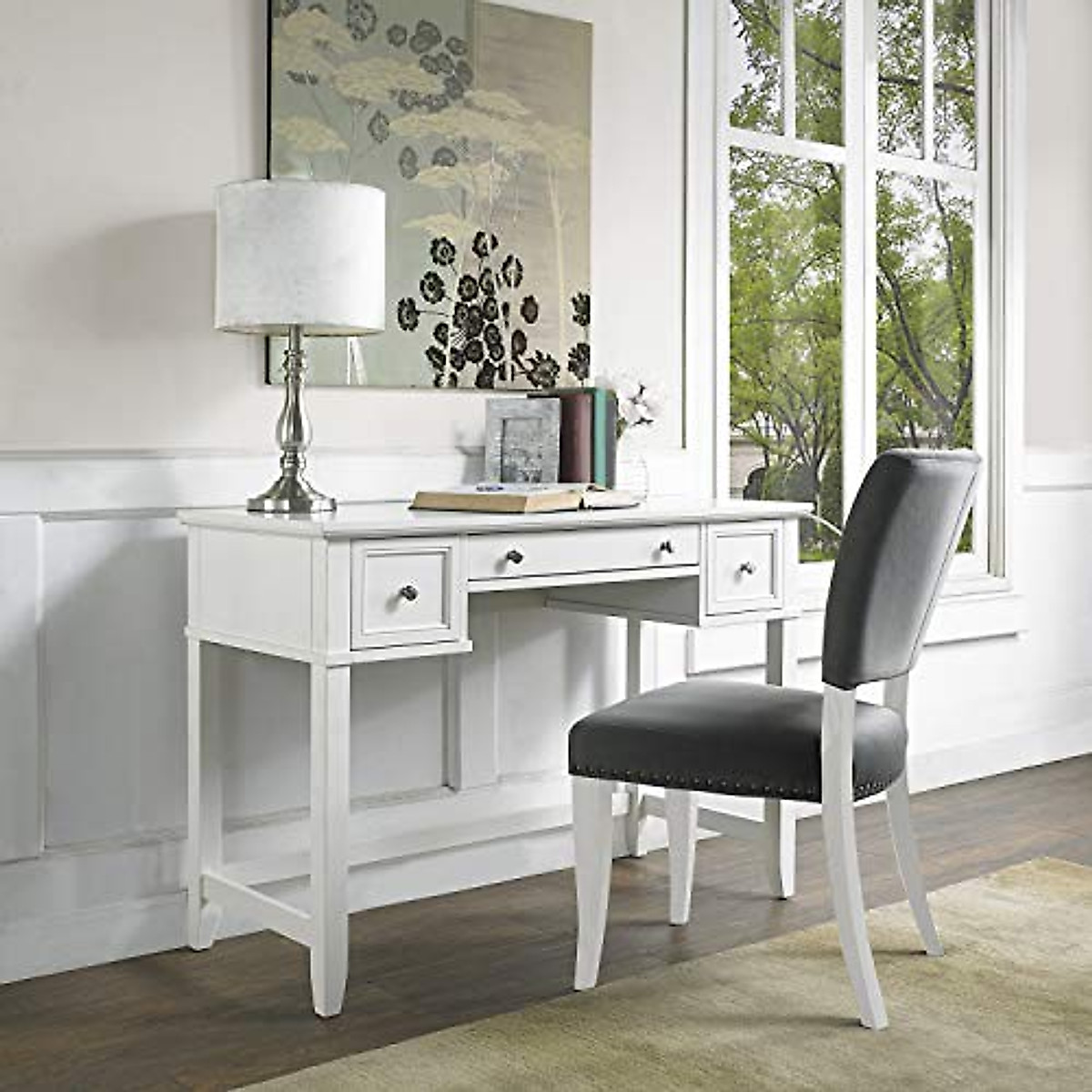 Crosley Furniture Vista Desk, White