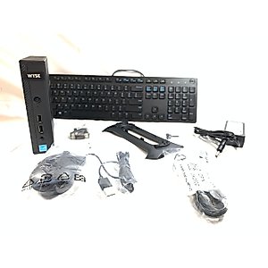 Dell Wyse KTHYJ 5020 Mini Desktop, 4 GB RAM, 16 GB Flash, AMD Radeon HD 8330E, Black