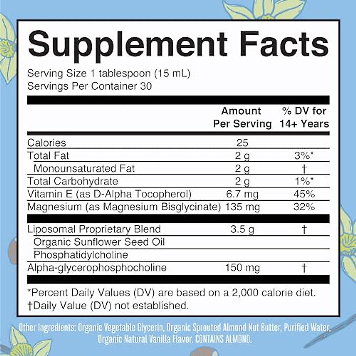 MaryRuth Organics Magnesium Liposomal| Magnesium Supplement | Magnesium Bisglycinate | Muscle & Bone Support | Mood Support Vitamin | Vegan | Non-GMO | Gluten Free | 15.22 Fl Oz | 30 Servings
