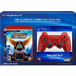 Ratchet & Clank Future: Tools of Destruction with DualShock 3 Bundle (Red) - Playstation 3