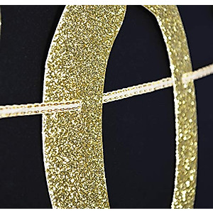 Prom 2023 Banner Glitter Gold Banner, Class of 2023, School Bunting, Prom Birthday, Graduation Party Decor (Gold)