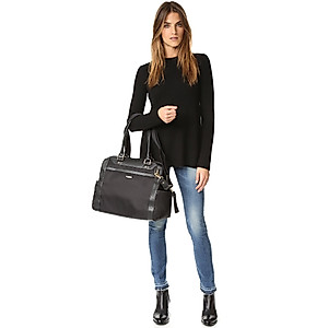 Rebecca Minkoff Knocked Up Diaper Bag,Black,One Size
