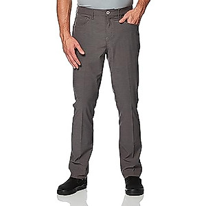 Callaway Men's EverPlay 5-Pocket Golf Pant (Waist Size 30-56 Big & Tall), Dark Grey Heather, 30W x 30L