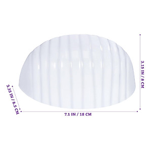 DEARMAMY Hat Insert Caps Liners:25pcs Support Baseball Hat Shaper Storage Inserts Plastic Hat Inner