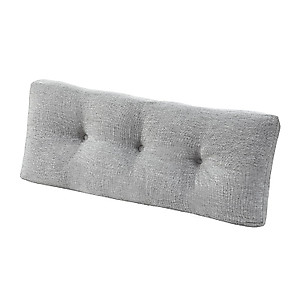 downluxe Indoor Bench Cushion for Indoor Furniture, Memory Foam Bench Seat Cushion, 36" X 14" X 4", Light Grey, 1 Pack