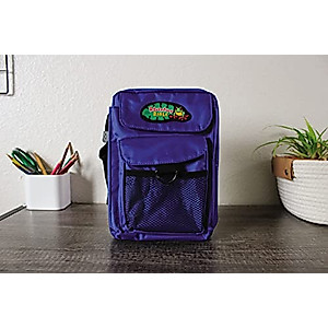 Adventure Bible Cover for Boys, Zippered, with Handle, Nylon, Blue, Medium