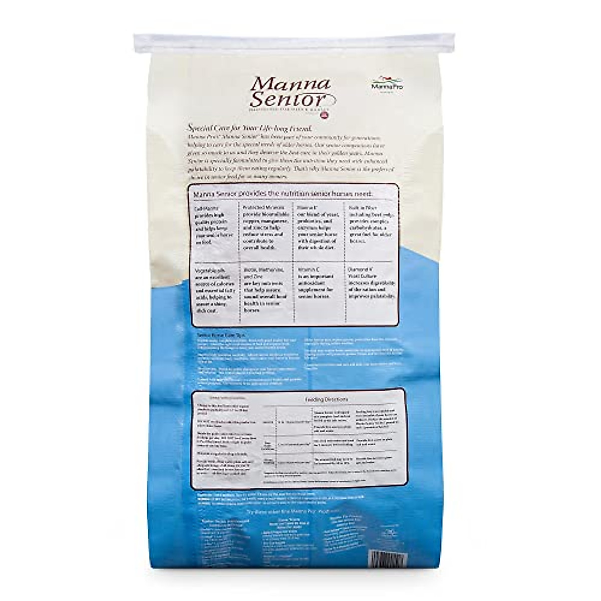 Manna Pro Super Manna Senior Horse Feed, 50 lbs.