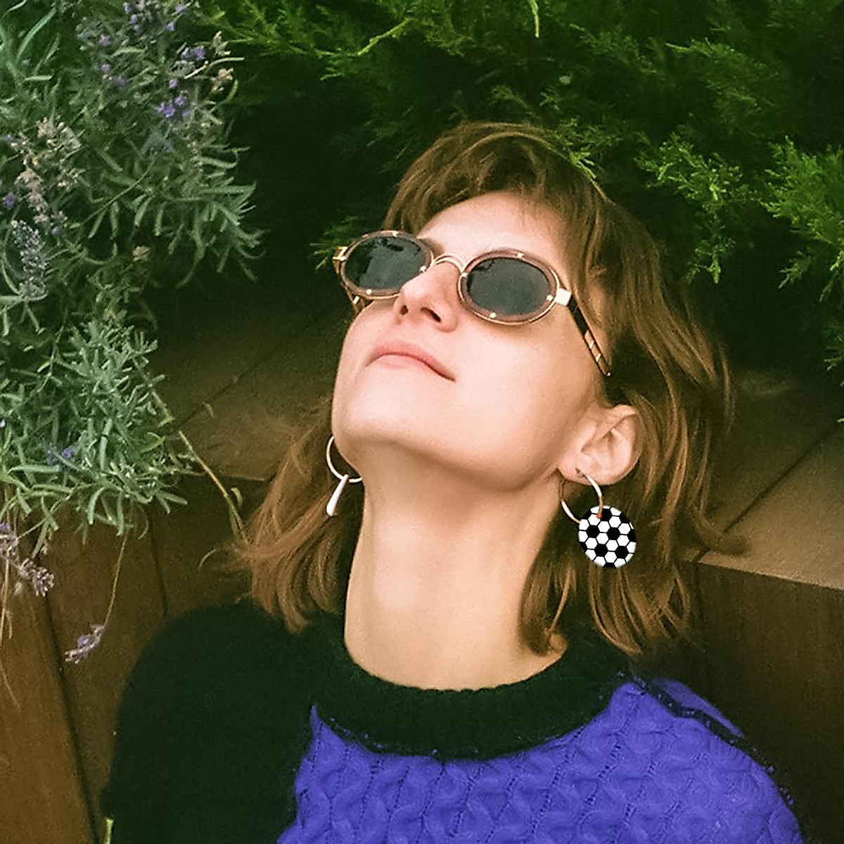 OLYCRAFT 4x5 Inch Clay Stencils Soccer Pattern Silk Screen for Polymer Clay Sports Theme Silk Screen Stencils Mesh Transfer Stencils Football Mesh Stencil for Polymer Clay Jewelry Making