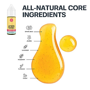 BASE LABORATORIES Piercing Aftercare - Piercing Bump Treatment Kit | Keloid Bump Removal Oil + Piercing Aftercare Spray for Ears, Nose, Body(4oz) | Piercing Cleaner Saline Solution Spray 15ml + 4oz