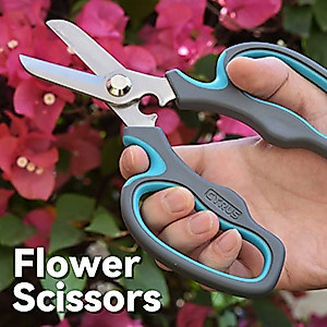 CYRUS Garden Shears Pruner Secateurs Pruning Scissors Flower Sharp Gardening hand tools Florist Bonsai Cutters Rose Snips
