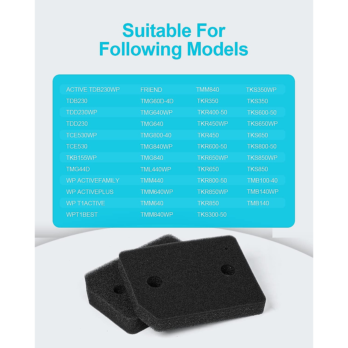 Plinth Filter Replacement for Miele T1 Dryer：9164761 Heat Pump Dryer, Dryer Spare Parts, Lint Filter Foam Sponge Replacement for Miele T1 Dryer (3)