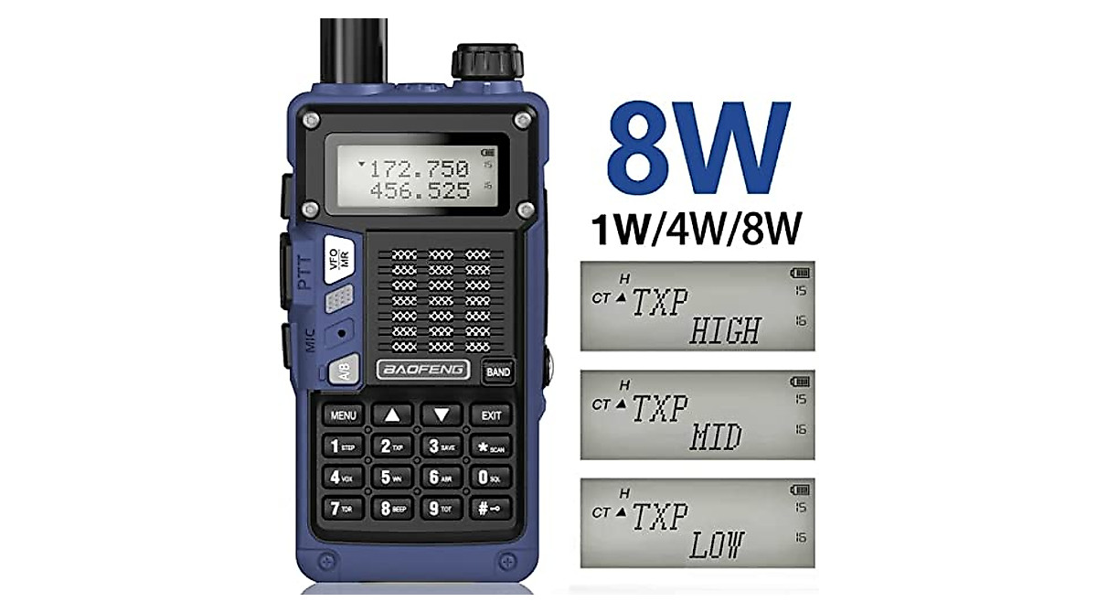 Baofeng UV-S9 Pro Ham Radio - High Power Dual Band