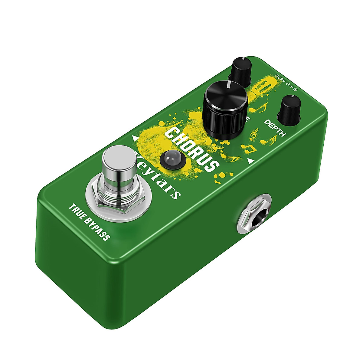 Keytars Analog Chorus Guitar Effect Pedal For Electric Guitar Bass With High Warm And Clear Chorus Sound Mini Size True Bypass, (KTS-304)