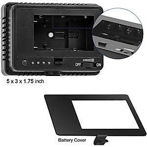 Julius Studio [2 Pack] 216 LED Camera Light Kits, Ultra High Power 216 LED Video Light Panel DSLR Camcorder LED Video Light, 29.8" Tall Photography Mini Light Stands, Mini Ball Head Adapters, JGG2287