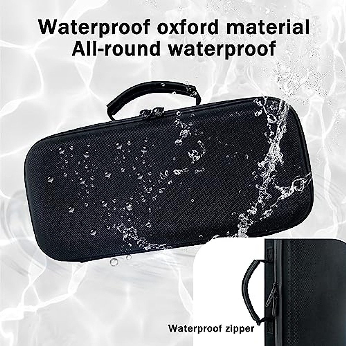 YipuVR Hard Carrying Case for ASUS ROG Ally, Waterproof Storage Bag Compatible with New Rogally Handheld Game Consoles, EVA Travel Storage Case