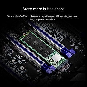 Transcend 1TB NVMe PCIe Gen3 x4 MTE112S M.2 SSD Solid State Drive TS1TMTE112S