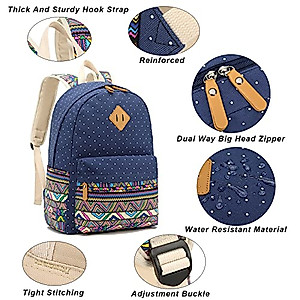 EZYCOK Laptop Backpack for Teen Girls Women Lightweight School Backpack College Bookbag Casual Daypack, Best Christmas Birthday Gift