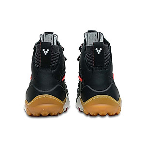 Vivobarefoot Tracker Decon FG2, Womens Waterproof Off-Road Shoe with Barefoot Firm Ground Sole Obsidian