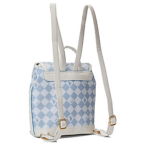 U.S. POLO ASSN. Diamond Signature Backpack Light Blue One Size