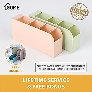 GOME Under Desk Drawer Storage with Laptop/Book/Folders Shelf, Double Layer Easy Slide-Out Undermount Drawer Organizer with Ball Sliding Track for Home Office Sit-Stand Workstation