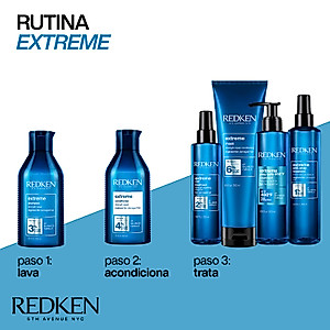 Redken Extreme CAT Anti-Damage Protein Reconstructing Treatment | For Distressed Hair | Strengthens Hair & Adds Shine | With Ceramide | 5 Fl Oz, 6.8 fl. oz