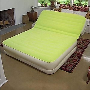 CSA Cloud Air Mattress, Queen Size Bed, Yello
