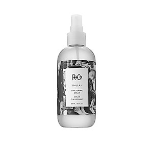 R+Co Dallas Hair Thickening Spray | Volumizing & Texturizing Spray for All Lengths | Adds Volume, Body & Shine | Perfect for Blowouts, Curling Irons & Roller Sets | 8.5 oz