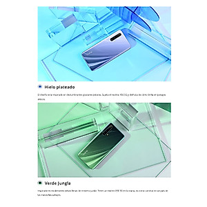 Realme X50 5G 128GB 6GB RAM Factory Unlocked (GSM Only | No CDMA - not Compatible with Verizon/Sprint) International Version - Green