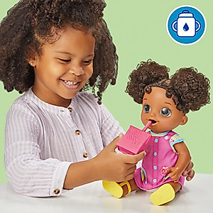 Baby Alive Time for School Baby Doll Set, 12 Inch, Back to School Toys for Girls & Boys, Black Hair, Preschool Gifts for Kids, Ages 3+ (Amazon Exclusive)