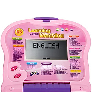LESHITIAN Kids Laptop, 65 Learning Activities, Educational Learning Computers for Kids Ages 3+