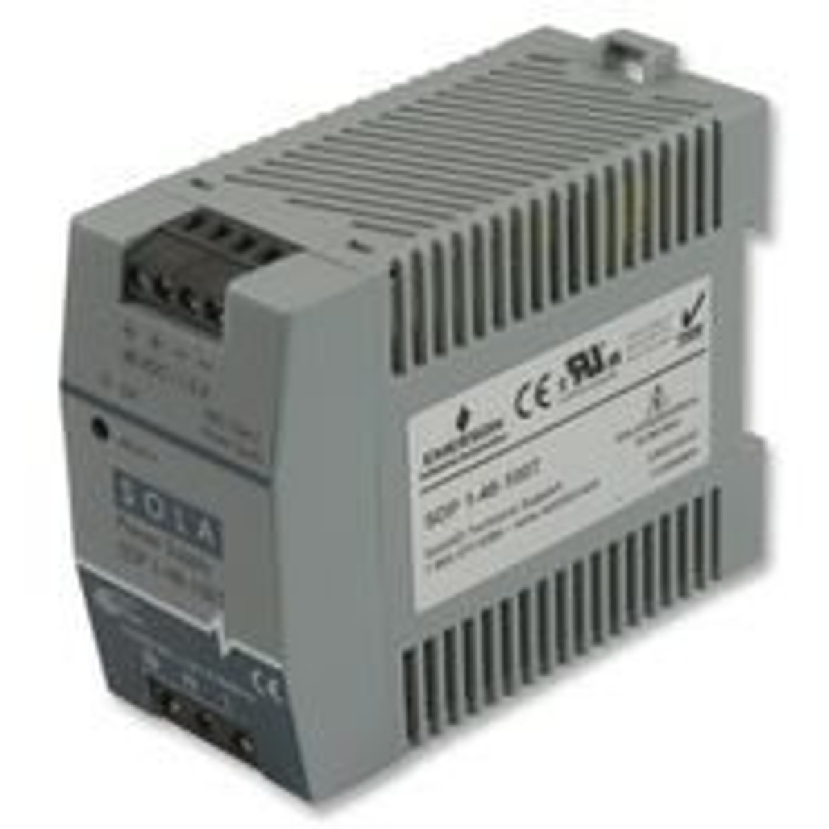 SOLA HEVI DUTY SDP1-48-100T AC-DC Conv, DIN Rail, 1 O/P, 48W, 1A, 48V