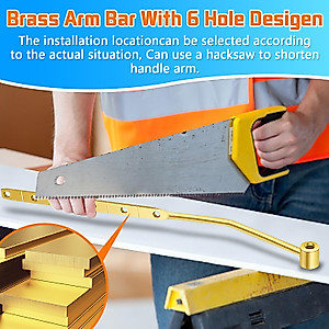 Boltigen Toilet Handle Replacement Kit, Front Mount Flush Handle for Toilet Tank, White Toilet Lever Replacement with Stainless Steel Flapper Chains, for Universal Toilets Flush Repair