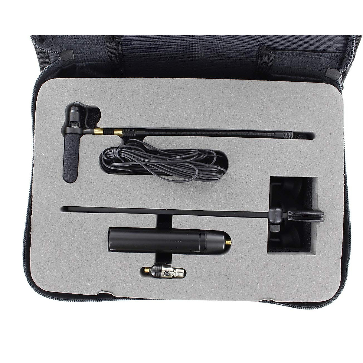 AV-JEFES PMM19B-SH4-PA Piano Clip-On Musical Instrument Microphone for Shure Microphone and Phantom Power Input