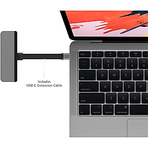 HyperDrive 6-in-1 USB-C Hub for iPad Pro, Space Gray