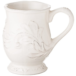 Certified International Firenze Ivory 16-Ounce Mug, Set of 4
