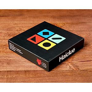 Haiclue | Fast-Paced Board Game for 2-12 Players | Combine Word Tiles to Create Clues | Creative Activity for Adults or Families | Two Player Cooperative or Multiplayer Competitive Party Game